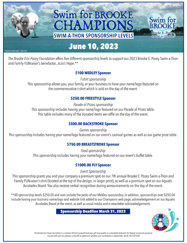 Brooke’s Nook, February 2023 | Swim for Brooke